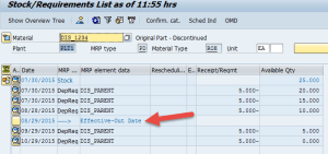SAP Discontinued Parts – Material Master and BOM | PortSAP Blogging