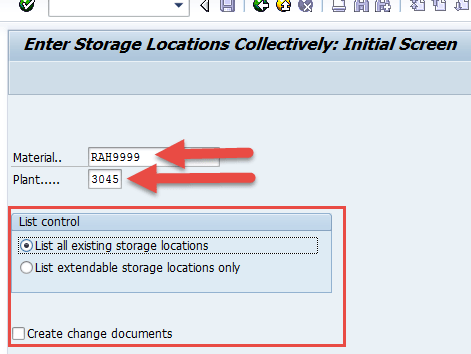 SAP MMSC – Collective Extension of Storage Locations for a Single ...
