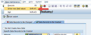 SAP MMSC_MASS – Mass Extension of Storage Locations view of Material ...