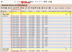 SAP ME05 – Mass Generate Source List | PortSAP Blogging