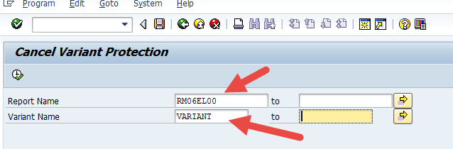 SAP Program Variant – How to Unprotect a Program’s Variant | PortSAP ...