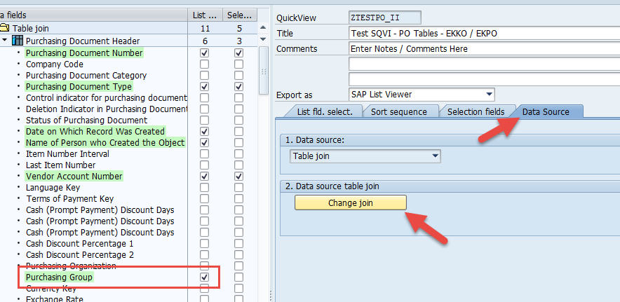 SAP SQVI – Part 2 – Creating a Quick Report using Quick Viewer – Cool ...
